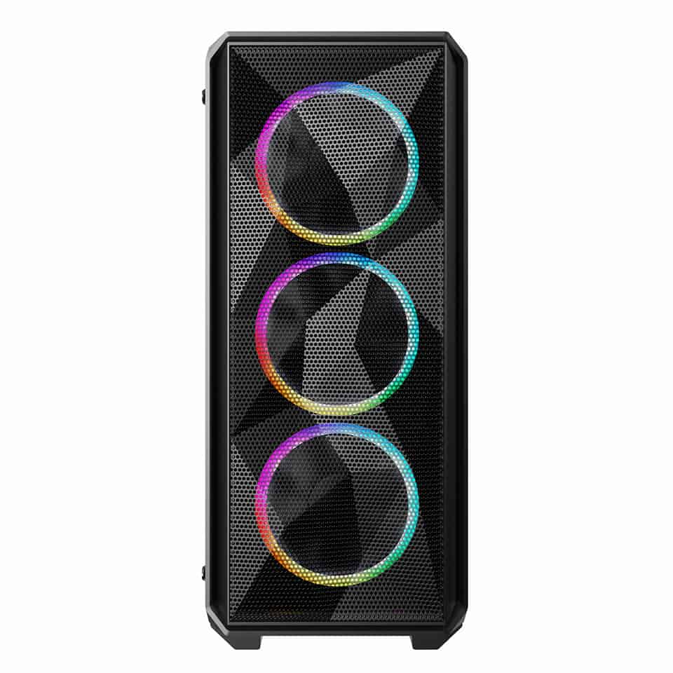 Netcodex.ph: Trendsonic Megatron ME19-A Mesh Tempered Glass Side Black ...