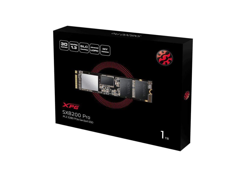 Buy XPG SX8200 Pro 1TB 3D NAND NVMe Gen3x4 PCIe M.2 2280 Solid State ...