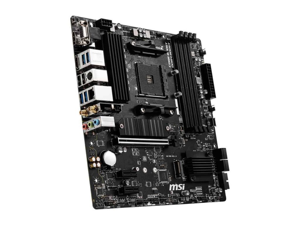 MSI PRO B550M PRO-VDH WIFI AM4 AMD B550 SATA 6Gb/s Micro ATX AMD ...