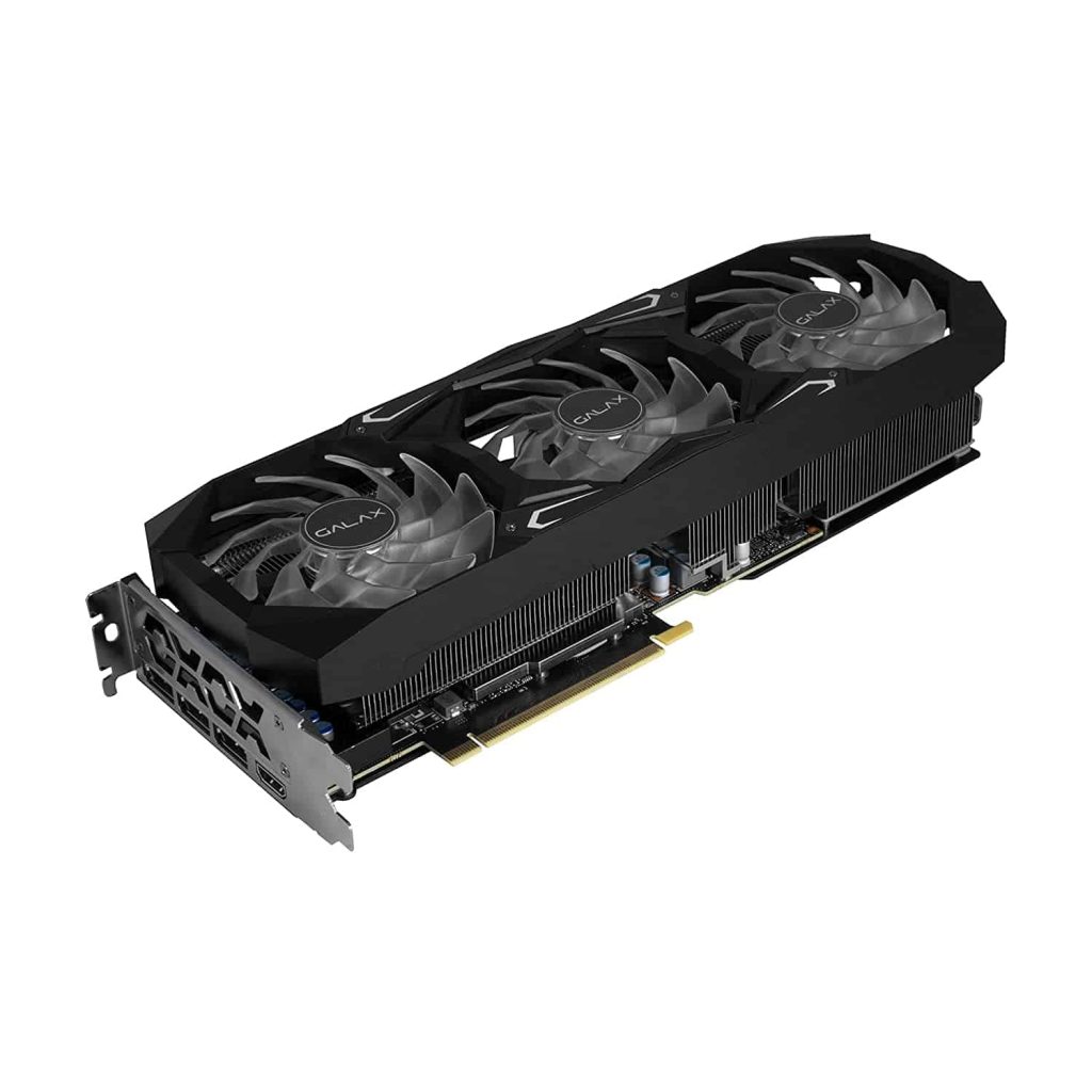 GALAX GeForce Nvidia RTX 3080 SG (1-Click OC) LHR 10GB GDDR6X 320-bit ...