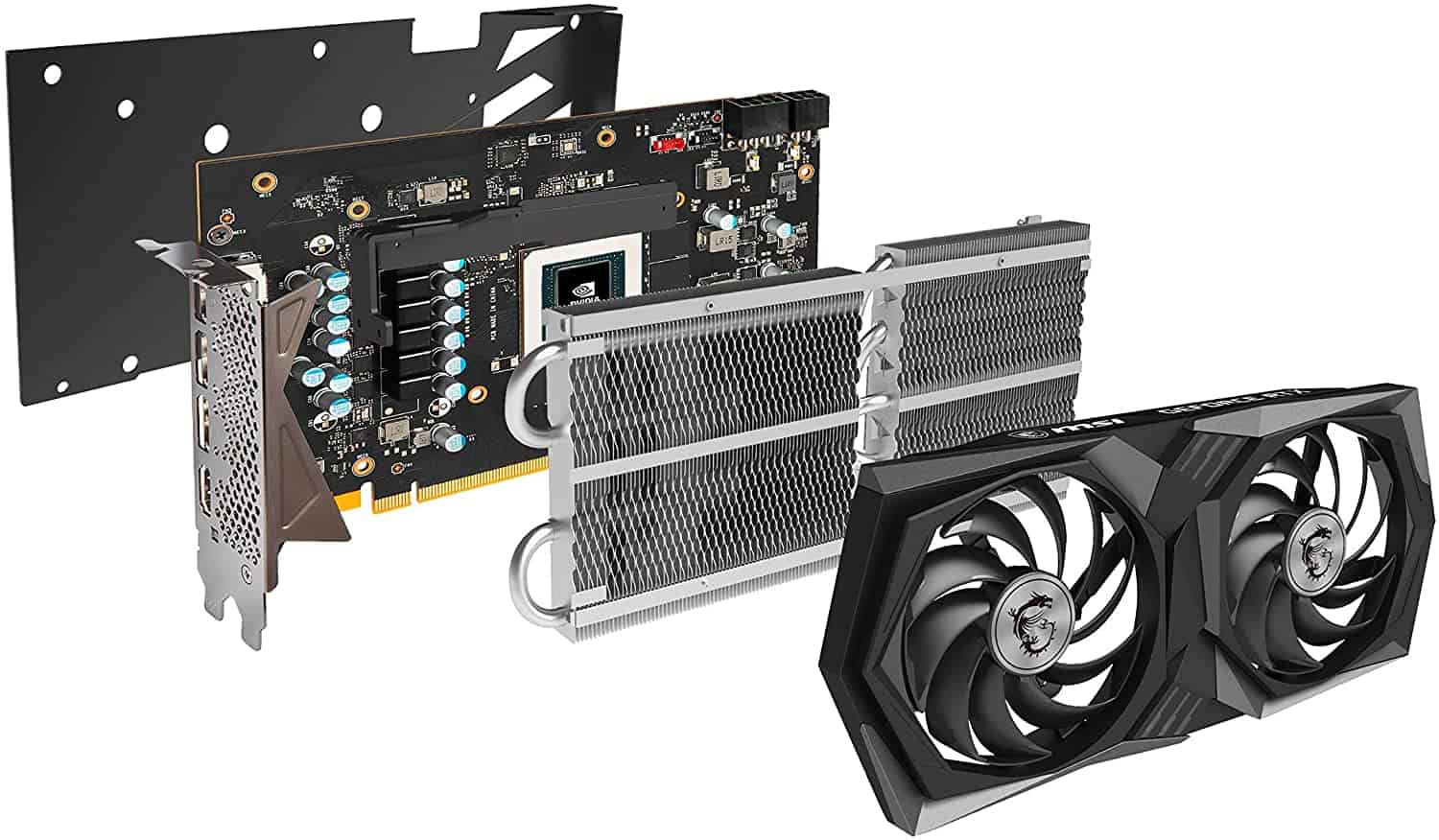 MSI Gaming GeForce RTX 3060 12GB 15 Gbps GDRR6 192-Bit HDMI/DP PCIe 4 ...