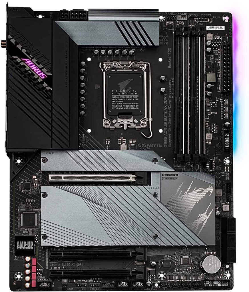 GIGABYTE Z690 AORUS ELITE AX DDR4 LGA 1700 Intel Z690 ATX Motherboard ...