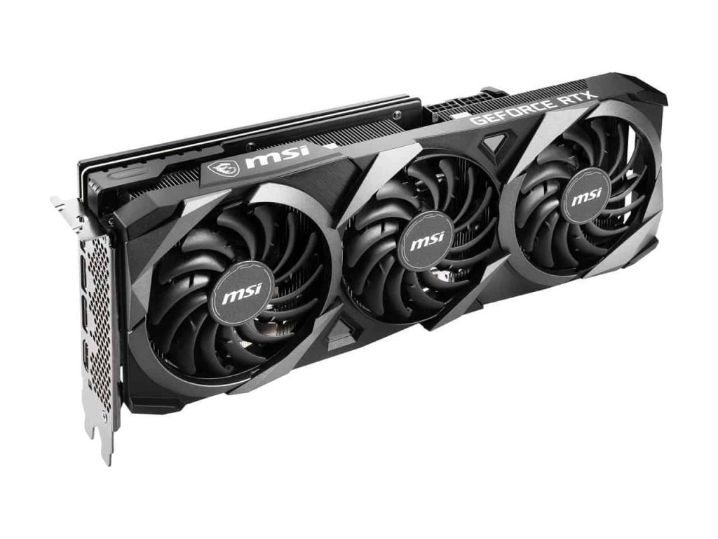 MSI GeForce RTX 3070 DirectX 12 RTX 3070 VENTUS 3X OC 8GB 256-Bit GDDR6 ...