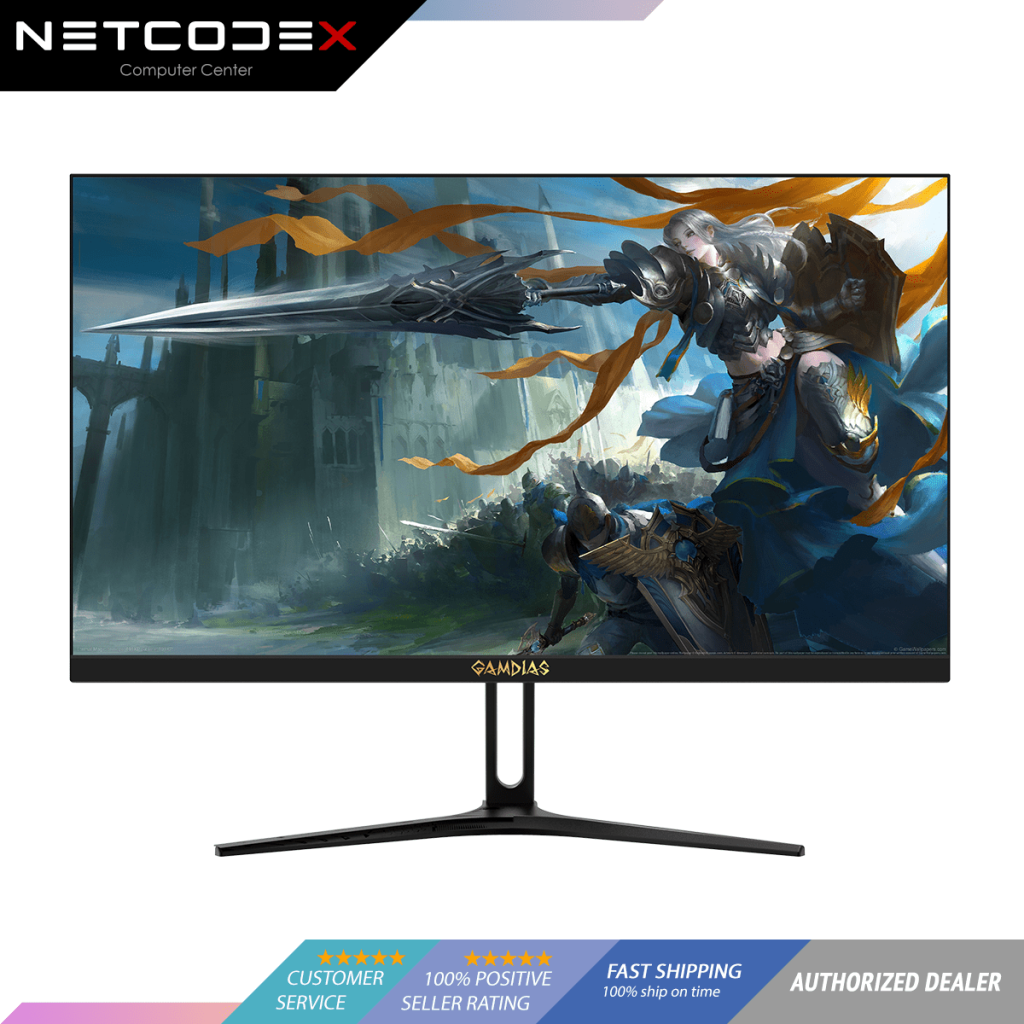 Gamdias HD238F 165Hz VA 1ms Gaming Monitor 1080P FHD DP HDMI