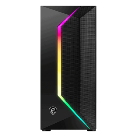 MSI MAG Vampiric 100R ATX Mid Tower Gaming Case with Tempered Glass