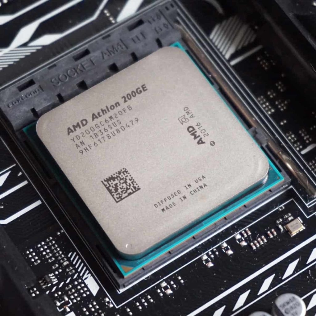 AMD Athlon 200GE Tray Type w/ AMD Wraith CPU Cooler | 2-Core 4-Thread ...