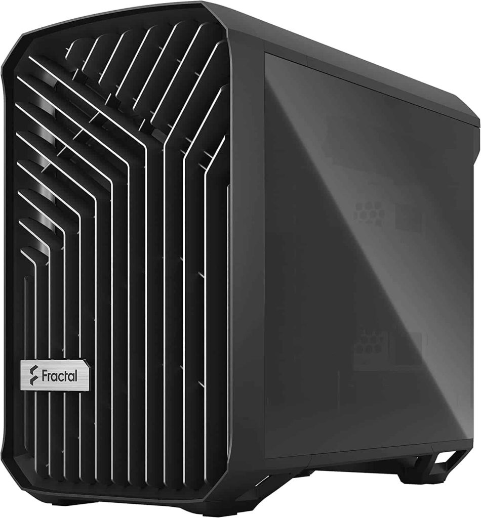 Fractal Design Torrent Nano Black Computer Case TG Tempered Glass Dark ...