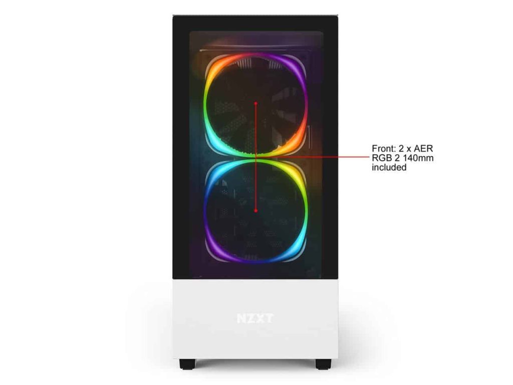 NZXT H510 Elite White - Premium Mid-Tower ATX Case PC Gaming Case ...
