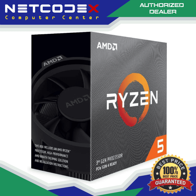 Netcodex.ph: AMD Ryzen 5 3600 6-Core, 12-Thread Unlocked Desktop Processor with Wraith Stealth ...
