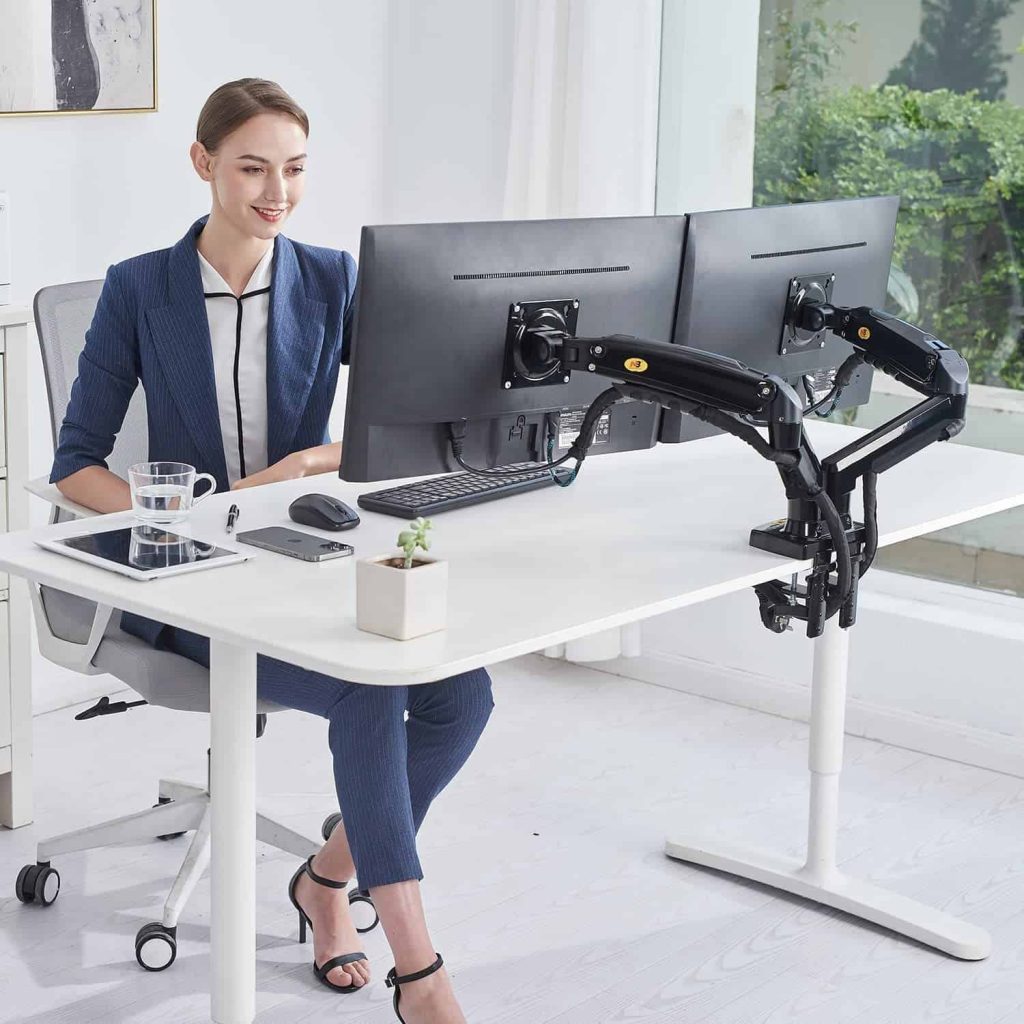 Netcodex.ph: **ORIGINAL** NB North Bayou F160 Dual Monitor Desk Mount ...