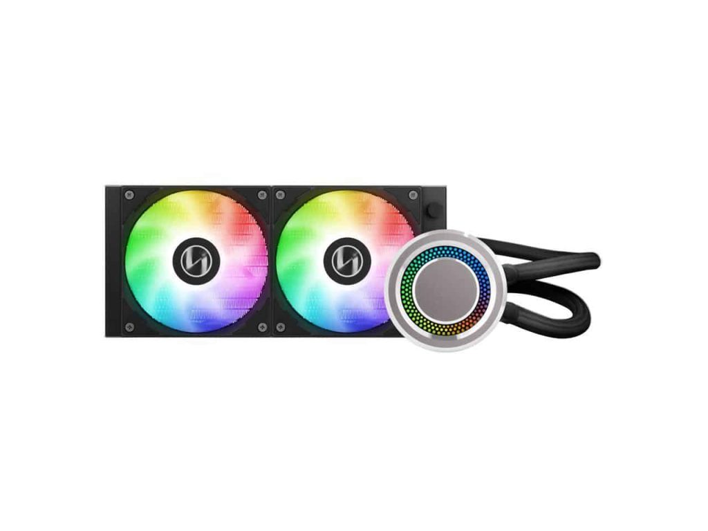 Buy LIAN LI GALAHAD AIO 240 RGB BLACK, Dual 120mm Addressable RGB Fans ...