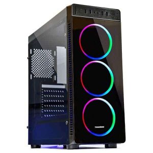 Netcodex.ph: Trendsonic Mirror M106A ATX Case Black Computer Case with ...