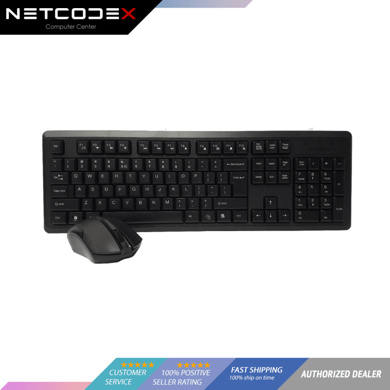 Buy A4Tech 4200N V-Track GR92 + G3-200N, Wireless Keyboard and Mouse Combo Kit - Netcodex.ph