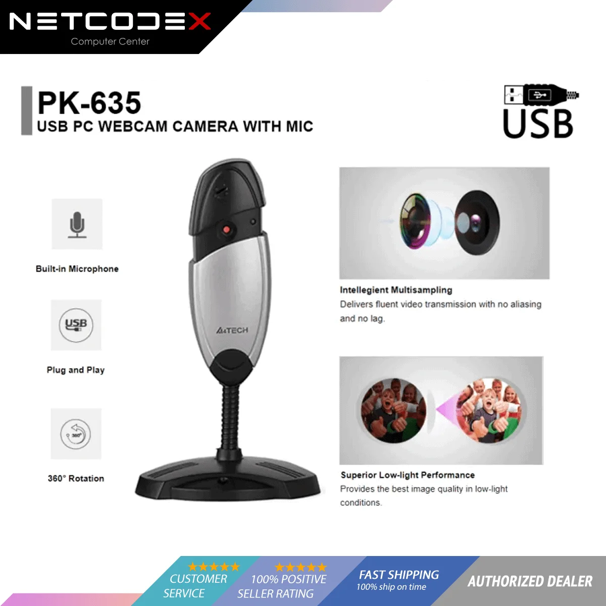 Netcodex.ph: Inplay C1080P-Pro 1080p FHD Webcam
