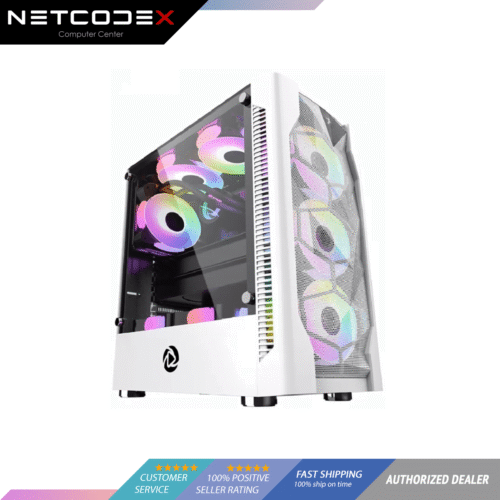 Inplay Meteor 03 White Tempered Glass Case