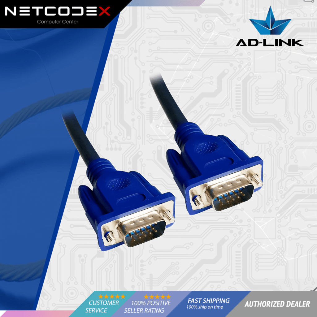 AD-LINK VGA to VGA Cable 3+4 - 3m