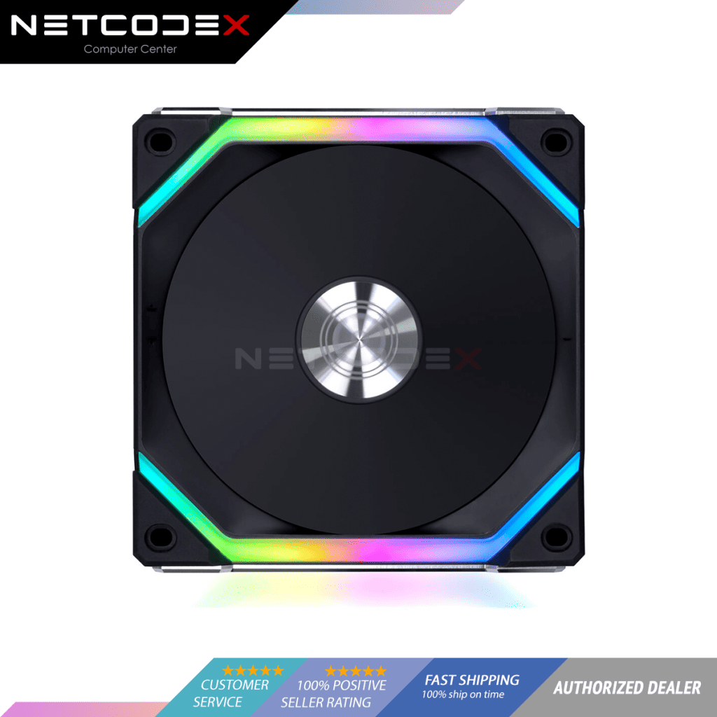 Netcodex.ph: Lian Li UNI Fan SL120 V2 RGB Black Single Pack Without ...