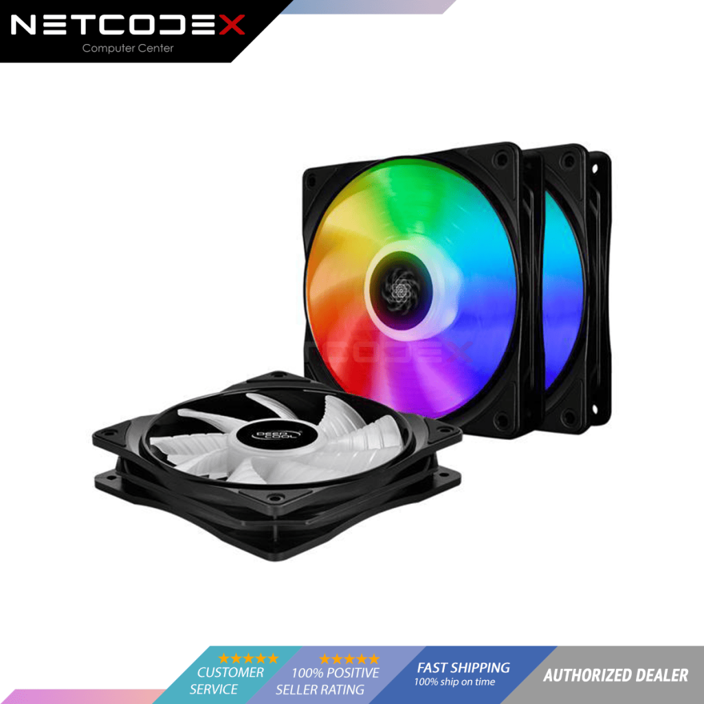 Netcodex.ph: DEEPCOOL CF 120 (3 in 1) Super Silent PWM Intelligent ...