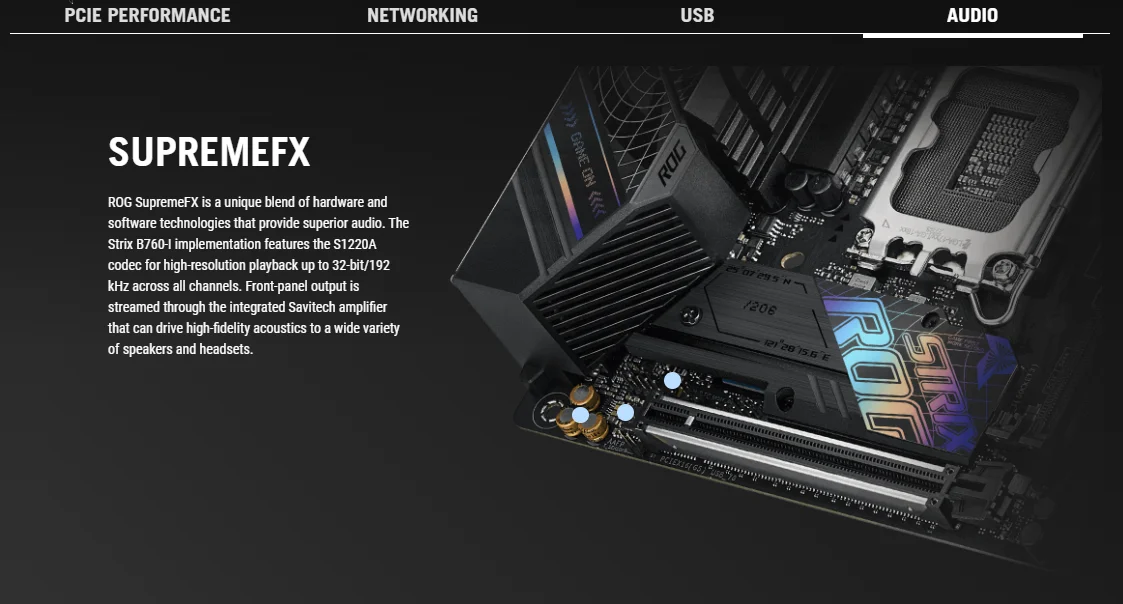 Netcodex.ph: ASUS ROG Strix B760-I Gaming WiFi 6E Intel® B760 (14th and ...