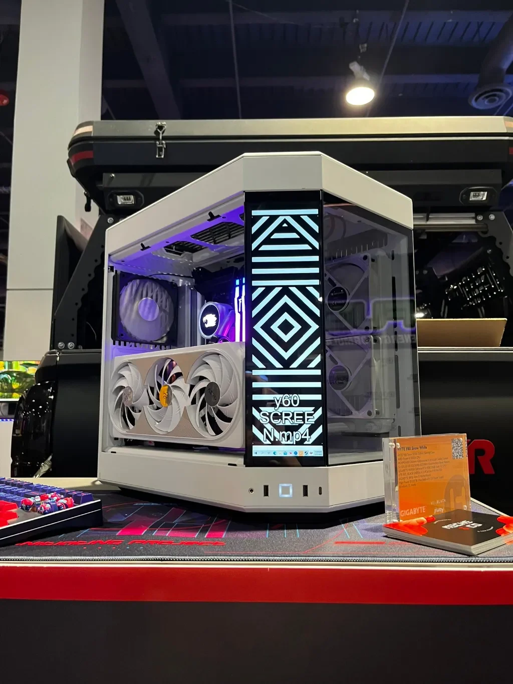 Netcodex.ph: Hyte Y60 LCD DIY Kit Mod for Y60 PC Case - CS-HYTE-Y60LCD-DIY