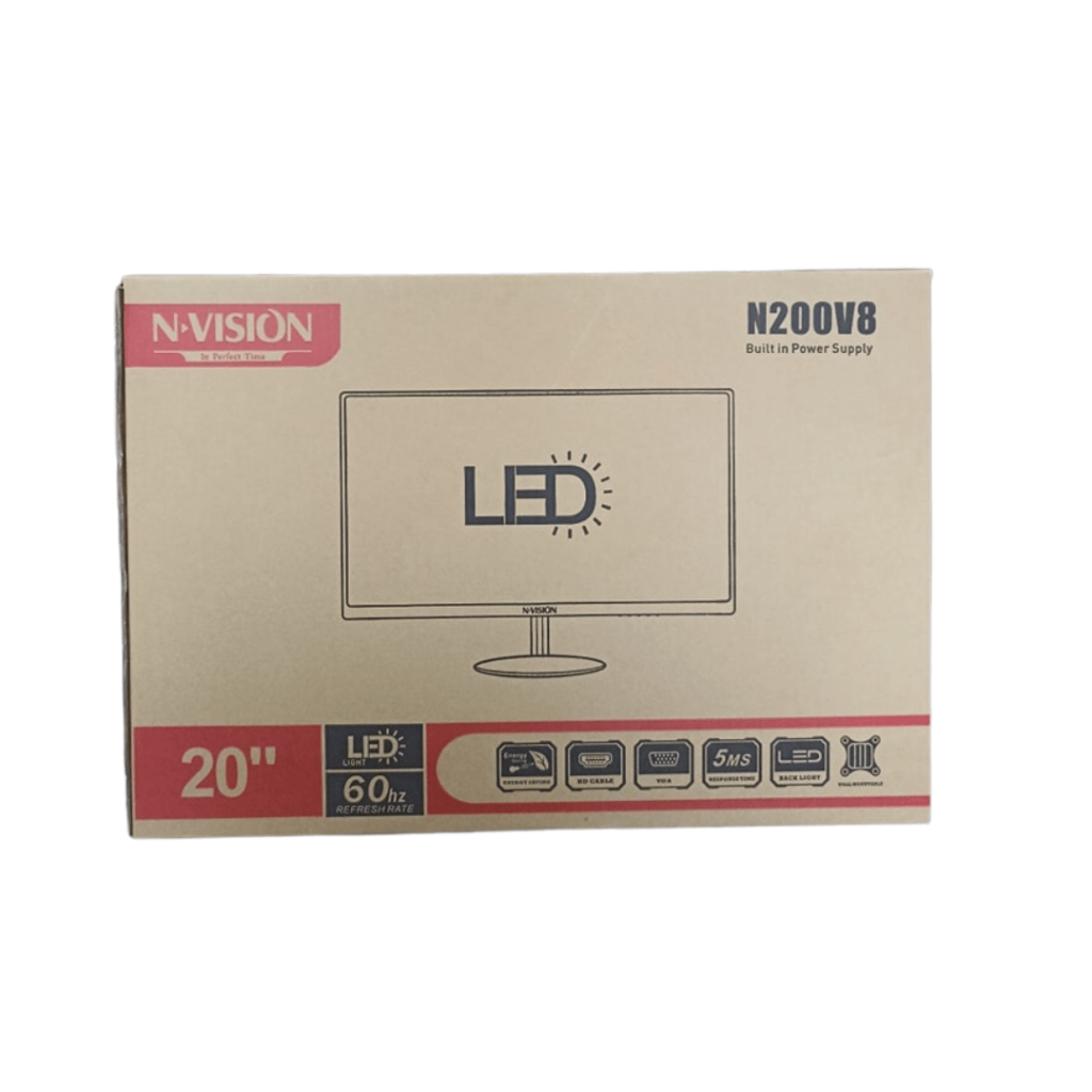Netcodex.ph: Nvision N200V8 20" 60hz LED TN Flat Monitor 1600x900 VGA HDMI