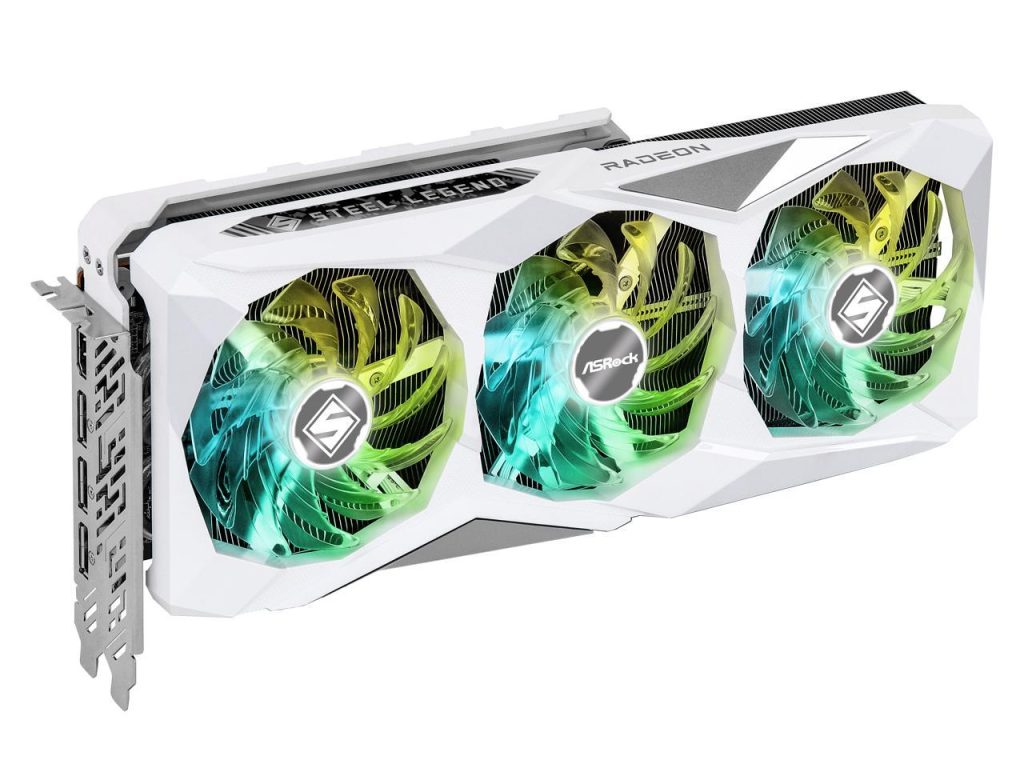 ASRock STEEL LEGEND Radeon RX 7800 XT 16G OC 16GB GDDR6 Graphics Card