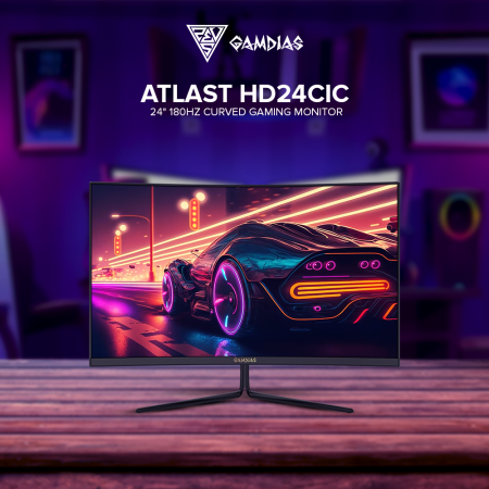 Netcodex.ph: GAMDIAS ATLAS HD24CIC 24" Curved Gaming Monitor 1920 x ...