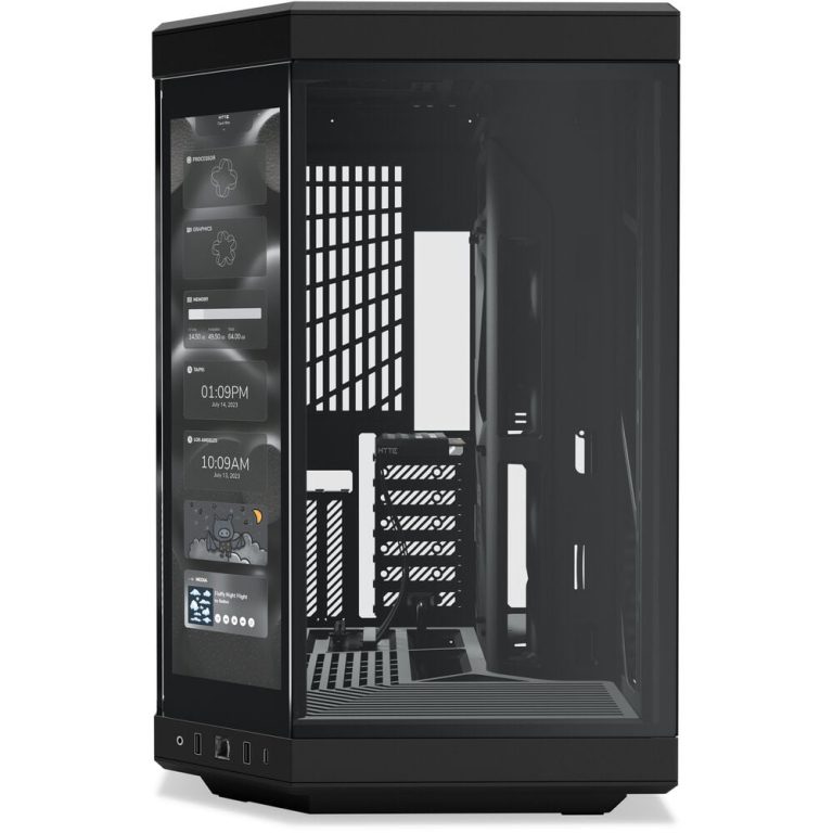 Netcodex.ph: HYTE Y70 Touch Mid-Tower Case with 4K LCD CS-HYTE-Y70-B-L ...