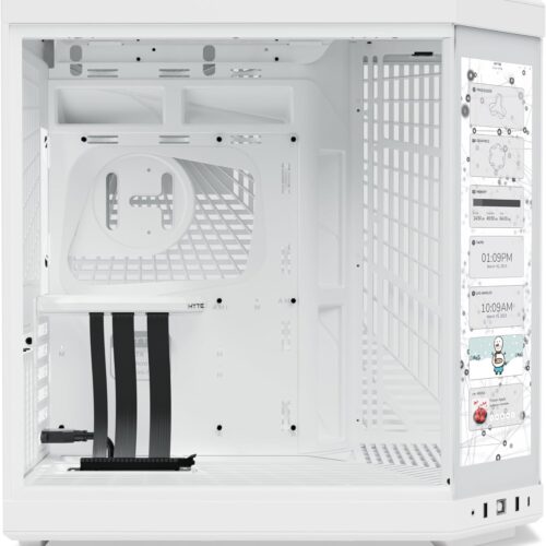 HYTE Y70 Touch Mid-Tower Case with 4K LCD Touchscreen CS-HYTE-Y70-WW-L ...
