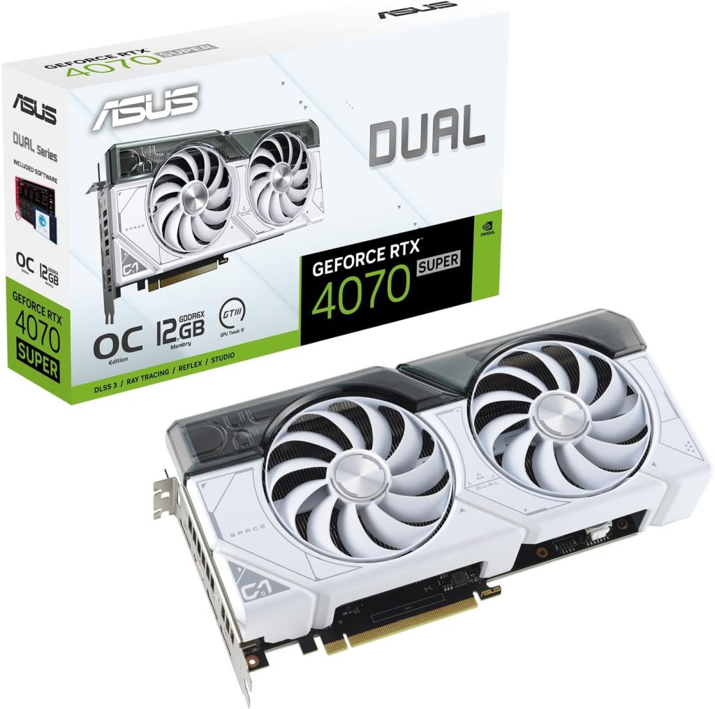 Netcodex.ph: ASUS nVidia GeForce 4070 Super White OC Edition 12GB ...