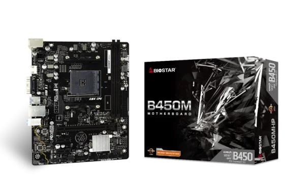 Netcodex.ph: Biostar B450MHP V6.2 AM4 VGA HDMI B450m AM4 Motherboard