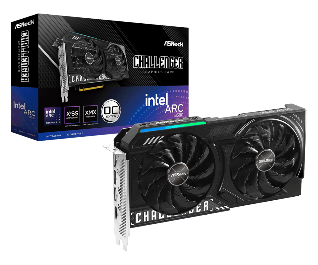 Netcodex.ph: Asrock Intel Arc B580 Challenger 12GB 192-bit GDDR6 OC ...