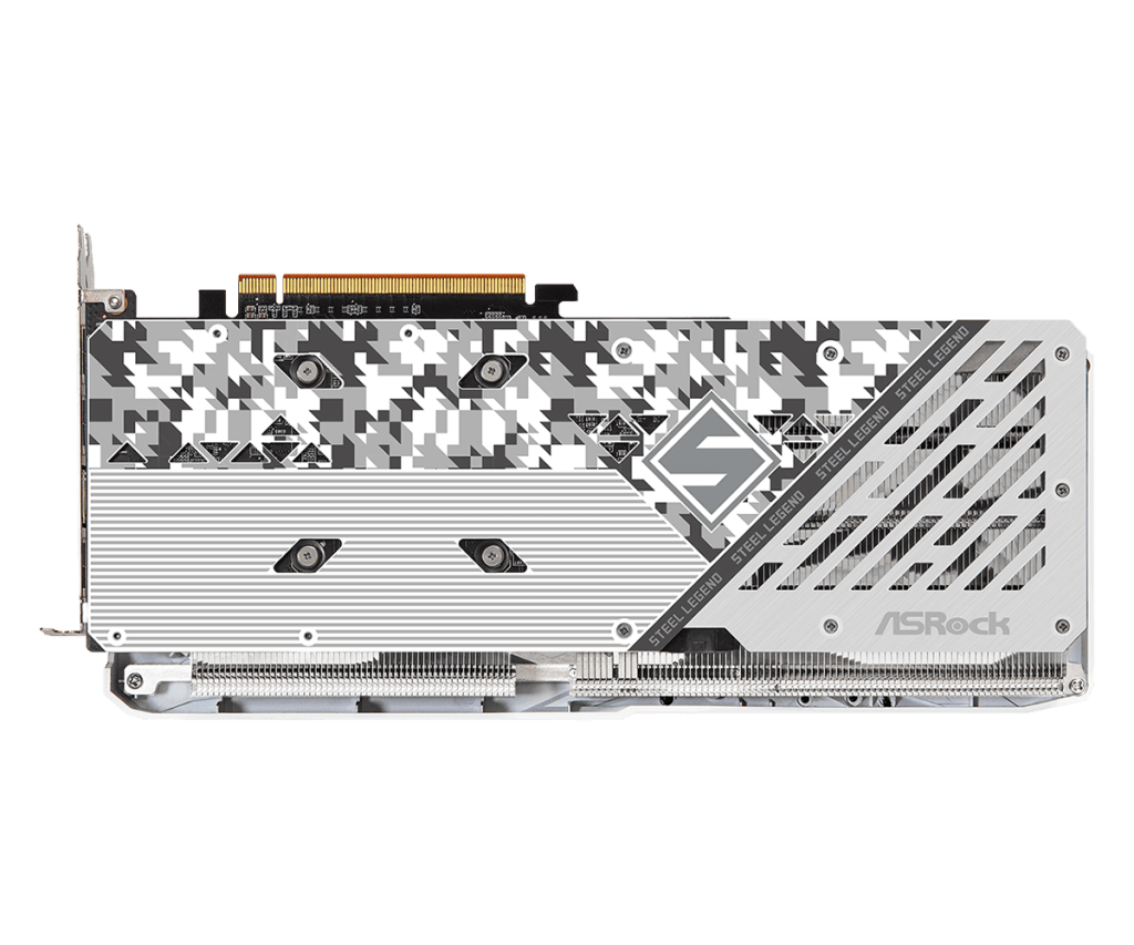 Asrock AMD Radeon RX 7600 Steel Legend 8GB OC 128-bit GDDR6 Graphics ...