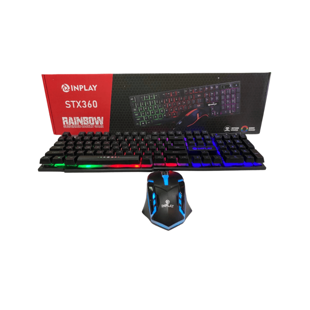 Netcodex.ph: Inplay STX360 RGB Lighting Keyboard & Mouse Combo Bundle