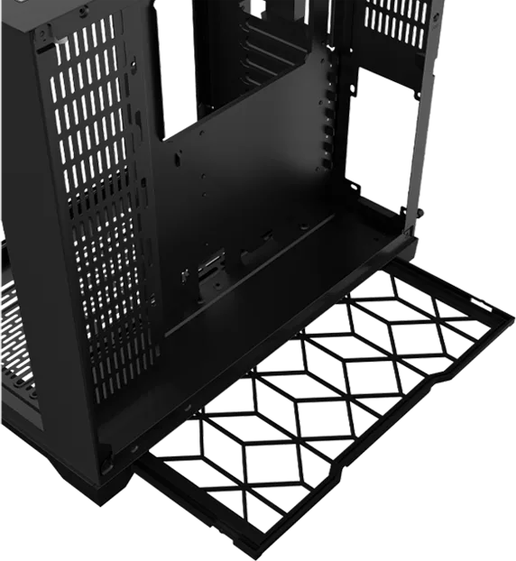 Netcodex.ph: Coolman Spectra Luxe ATX Black PC Case with 3-Sided HD ...