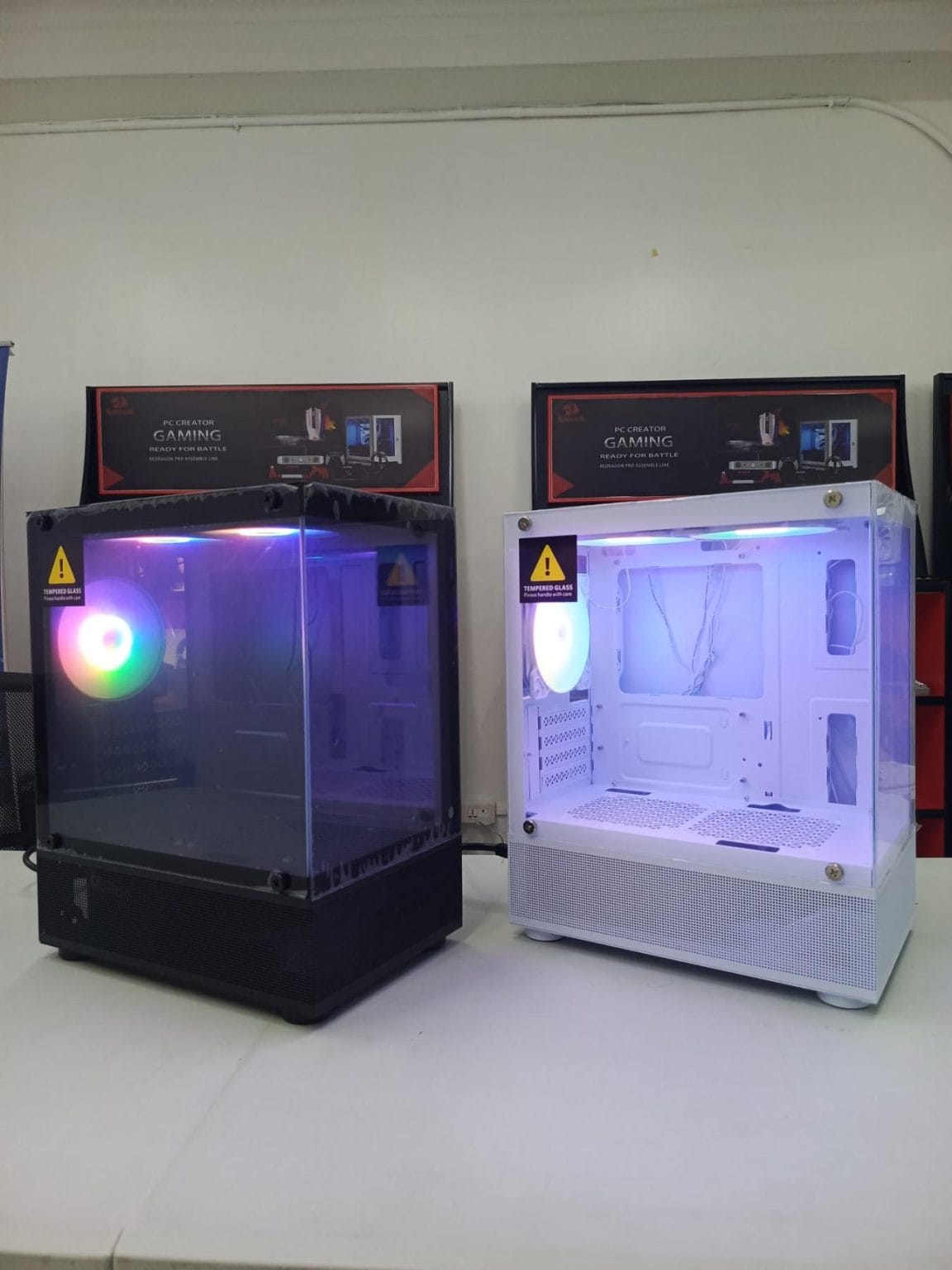 Netcodex.ph: Coolman Reyna White M-ATX/ITX PC Case with 3 Pre-Installed ...