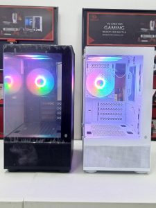 Netcodex.ph: Coolman Reyna Black M-ATX/ITX PC Case with 3 Pre-Installed ...