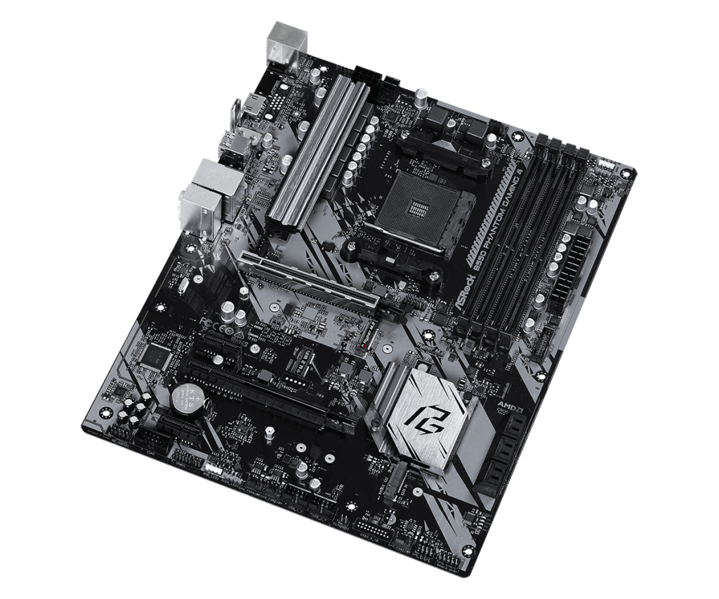 ASRock B550M Phantom Gaming 4 Micro ATX AMD B550 AM4 Socket DDR4 128GB ...