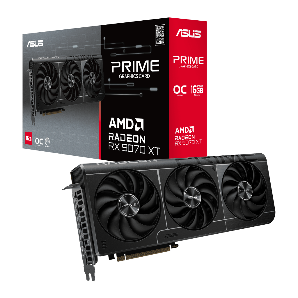 Netcodex.ph: ASUS Prime Radeon RX 9070 XT OC Edition 16GB GDDR6 RDNA 4 ...