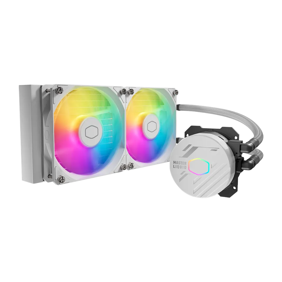 Cooler Master MasterLiquid 240L Core ARGB AIO Liquid Cooler 240mm ...