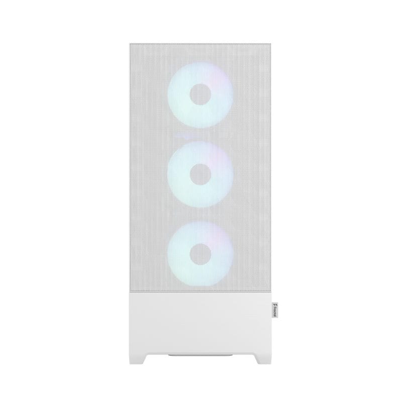 Fractal Design Pop XL Air RGB White TG Clear Tint ATX Case RGB Fans ...