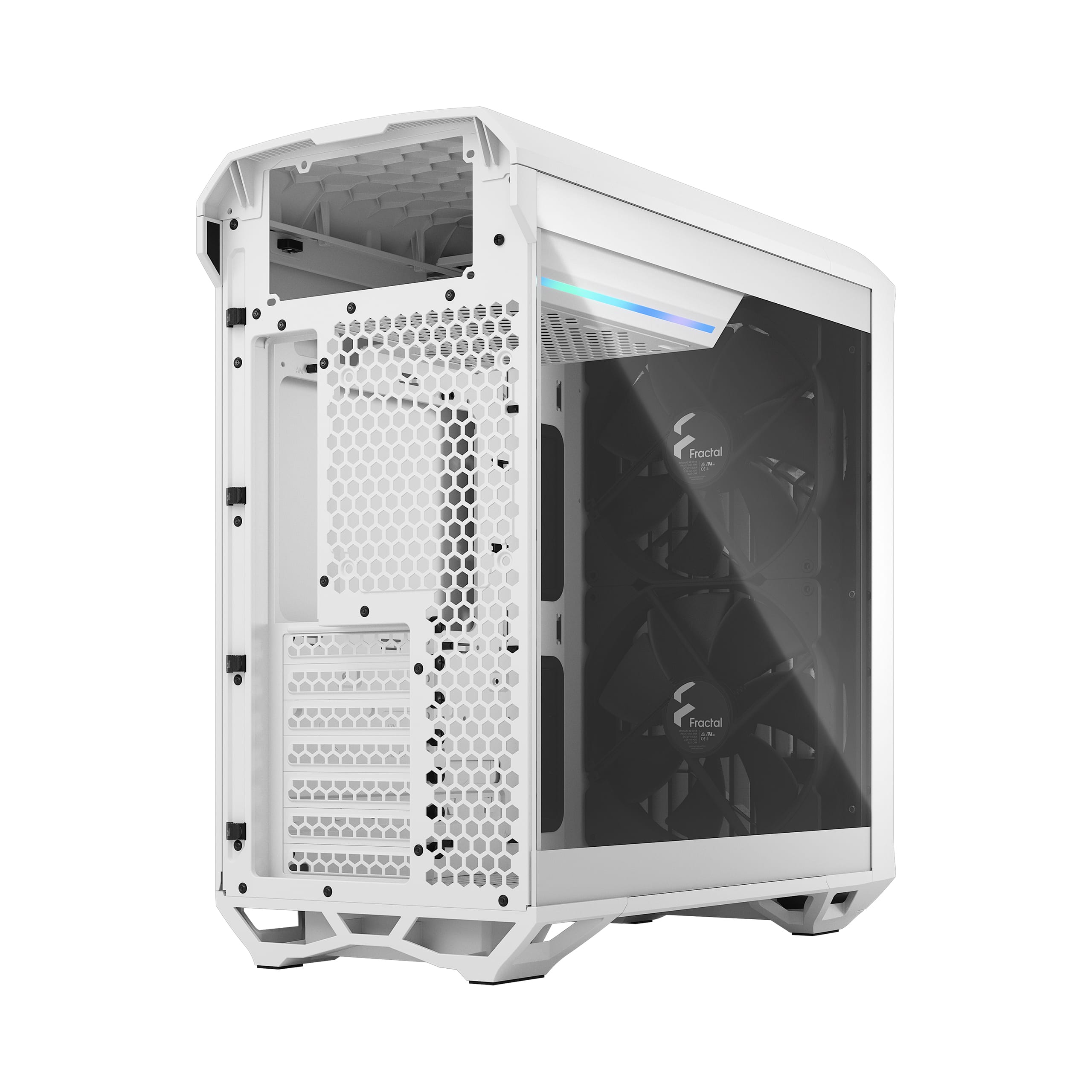 Netcodex.ph: Fractal Design Torrent Compact RGB White TG Clear Tint ATX ...