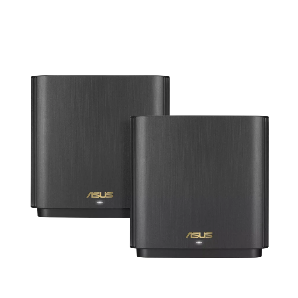 ASUS ZenWiFi XT8 Dual-Band WiFi 6 Mesh System 2-Pack Black Router - XT8 ...