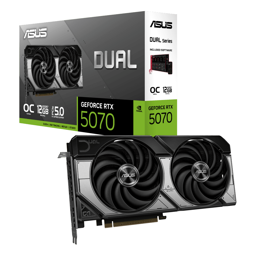 Netcodex.ph: ASUS Dual GeForce RTX 5070 12GB GDDR7 OC Edition Graphics ...