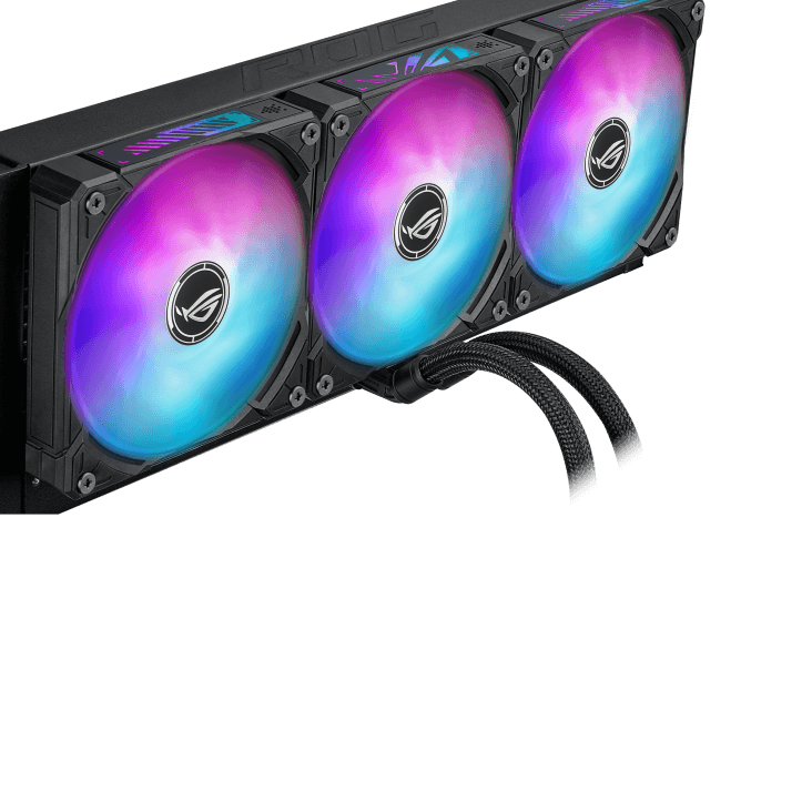 ASUS ROG Ryuo IV SLC 360 ARGB 6.67" AMOLED AIO CPU Cooler 360mm Copper ...