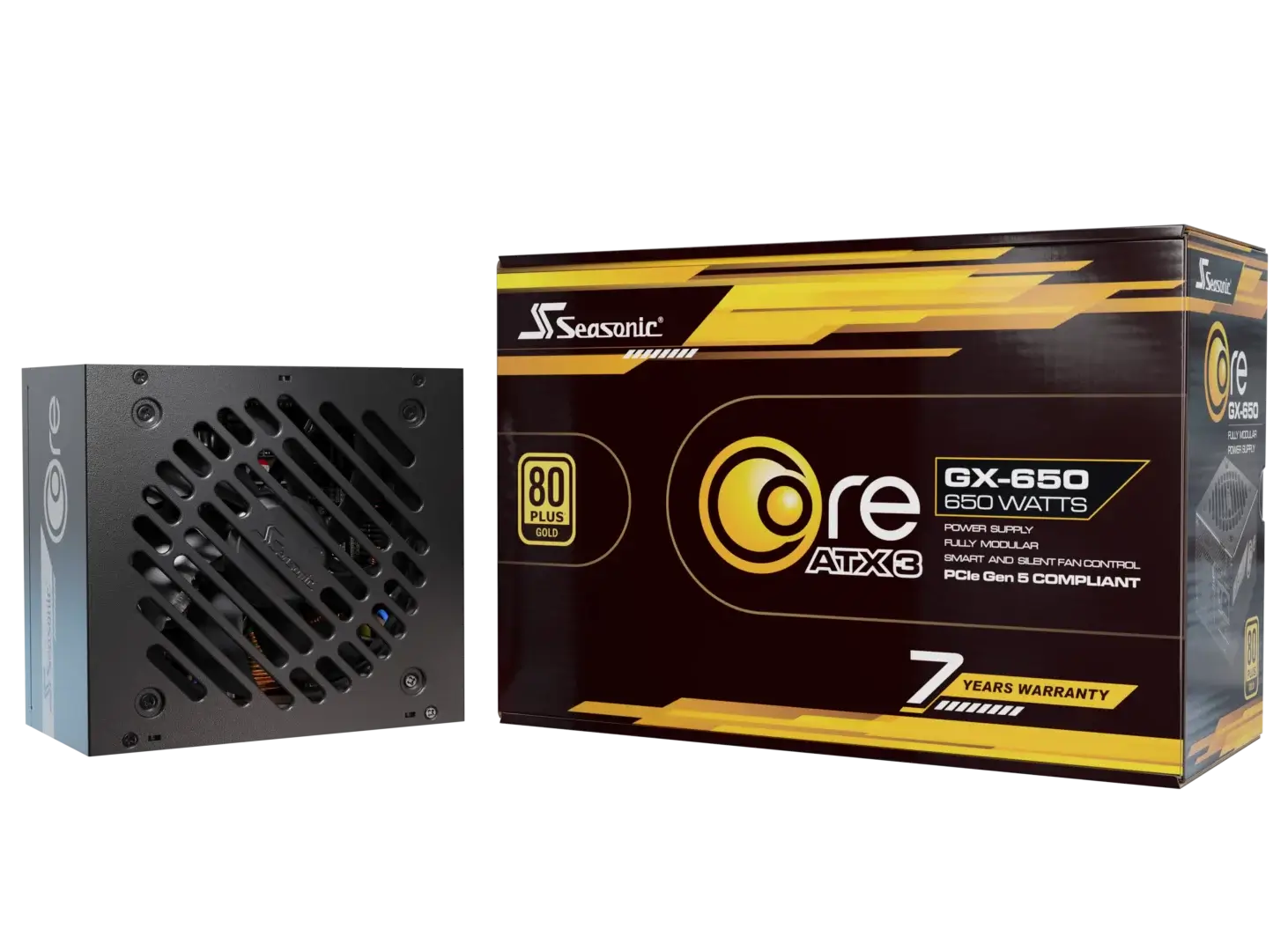 Netcodex.ph: Seasonic Core GX-650 ATX 3.1 and PCIe 5.1 80 PLUS Gold ...