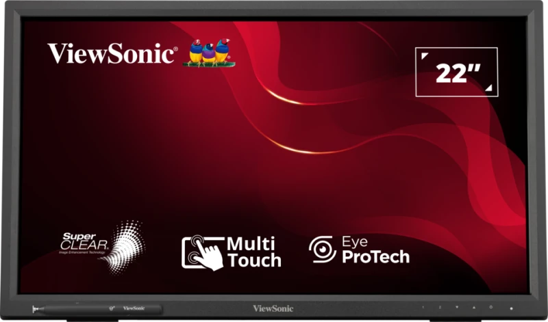 ViewSonic TD2223 22-Inch Full HD VA IR Touch Monitor with 10-Point ...