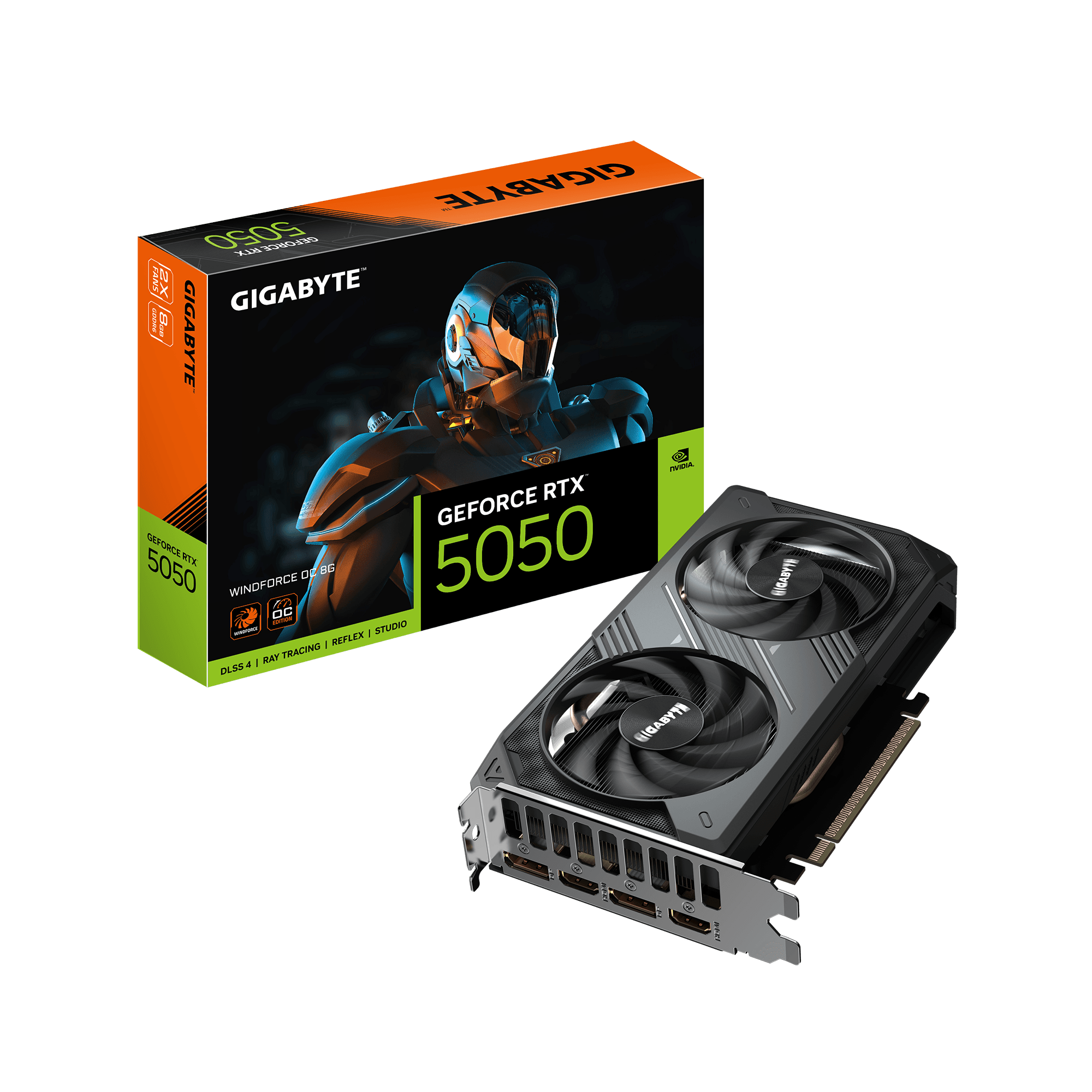 Netcodex.ph: GIGABYTE GeForce RTX 5050 WINDFORCE OC 8G 8GB GDDR6 ...