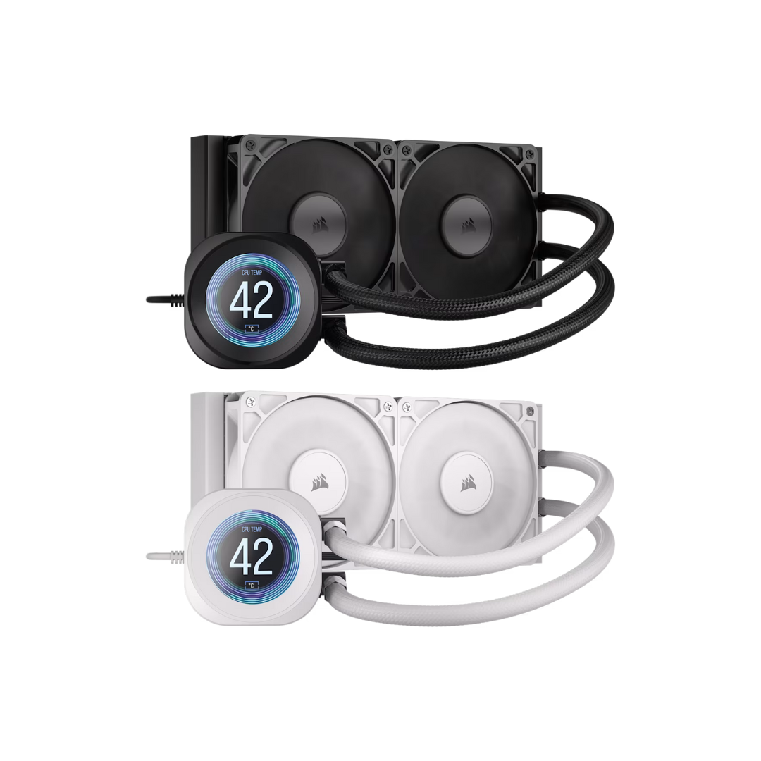 Netcodex.ph: CORSAIR NAUTILUS 240 RS LCD Liquid CPU Cooler 240mm AIO ...