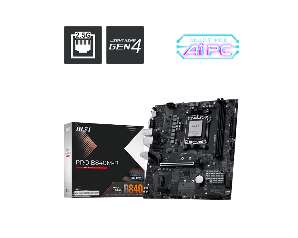 Netcodex.ph: ASRock B850M Pro-A WiFi Micro-ATX Intel B850 LGA1851 DDR5 ...
